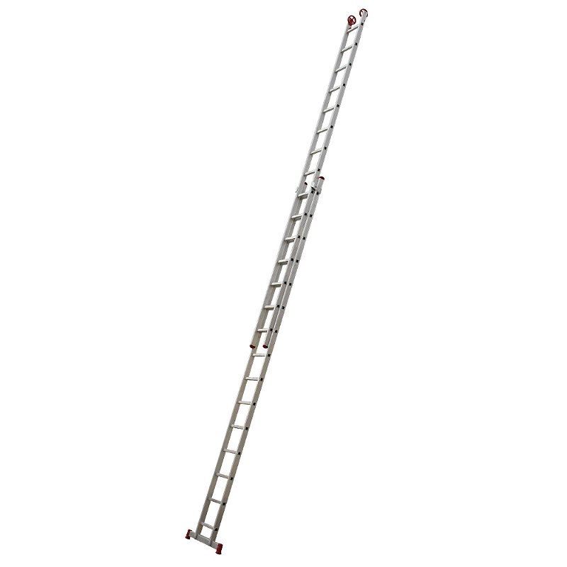 Escada Extensiva 15x2 Degraus de Alumínio BTF - Botafogo Lar & Lazer